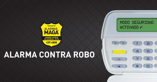 Alarma contra robo | Alarmas Maga Rosario